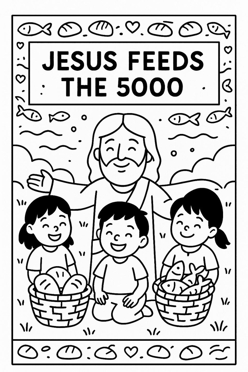 Bible Coloring Pages for Kids | Christian Printable Coloring Sheets ...