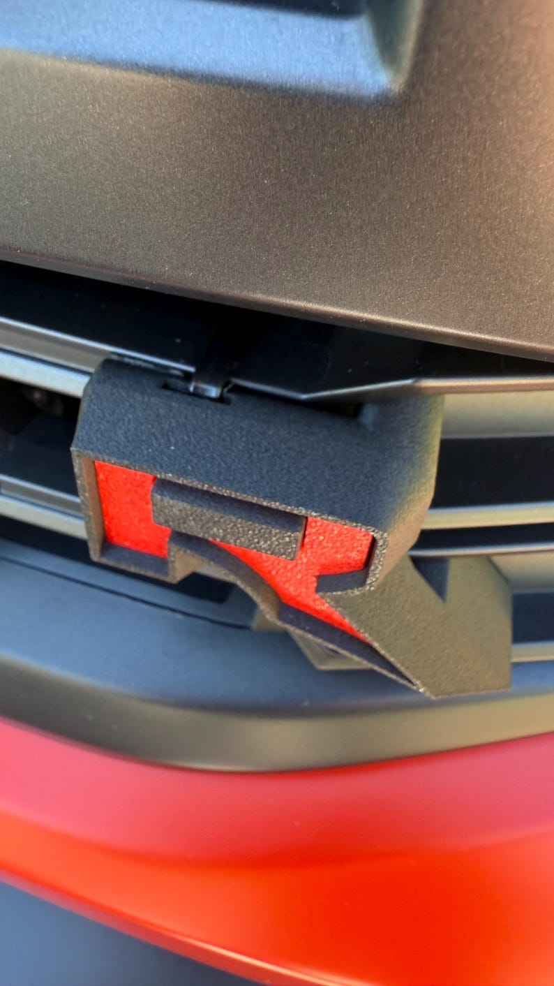Ford Next Gen Ranger Raptor Front Grill R Badge (carbon Fiber Infill ...