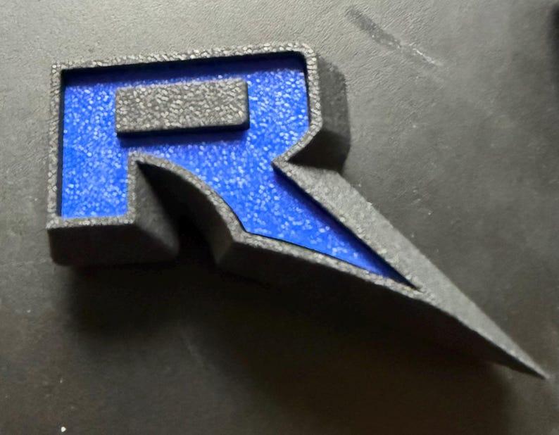 Ford Next Gen Ranger Raptor Front Grill R Badge (carbon Fiber Infill ...