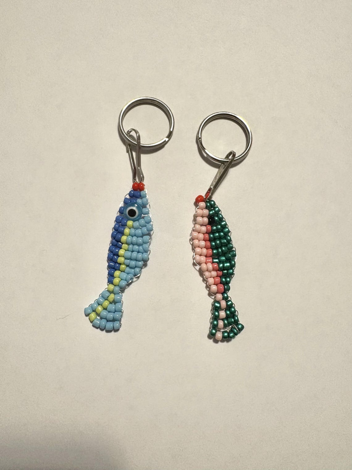Beaded Animal Keychains - Can Be Customized! - Etsy