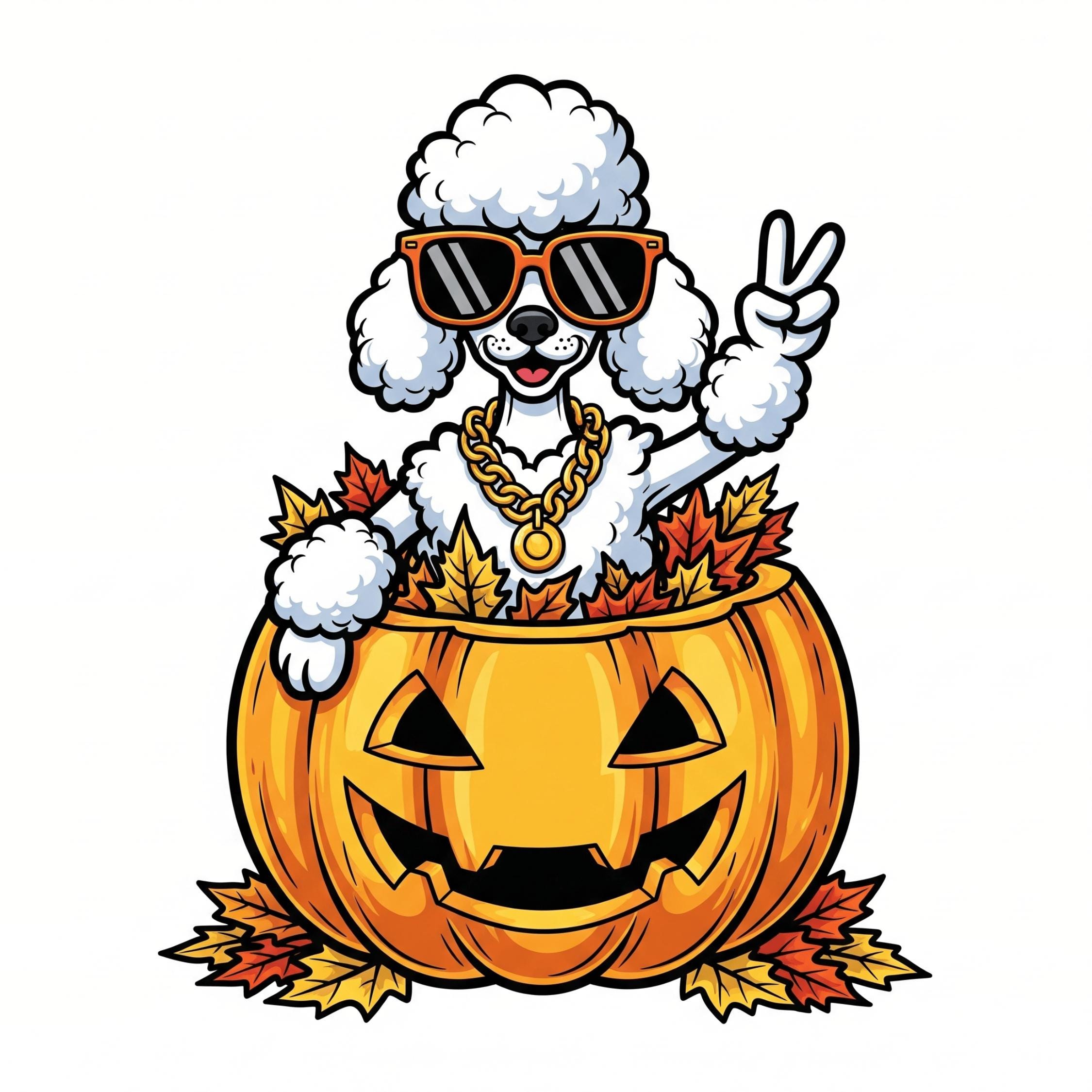 Scary Funny Pet Monsters Clipart: Halloween Designs (digital Download ...