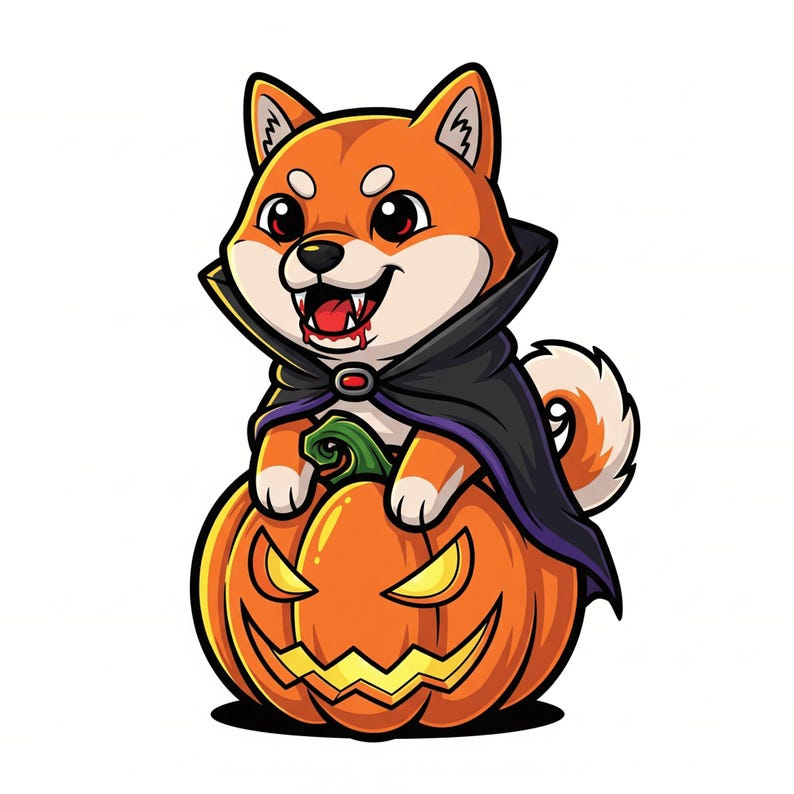 Scary Funny Pet Monsters Clipart: Halloween Designs (digital Download ...