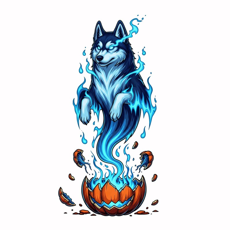 Scary Funny Pet Monsters Clipart: Halloween Designs (digital Download ...