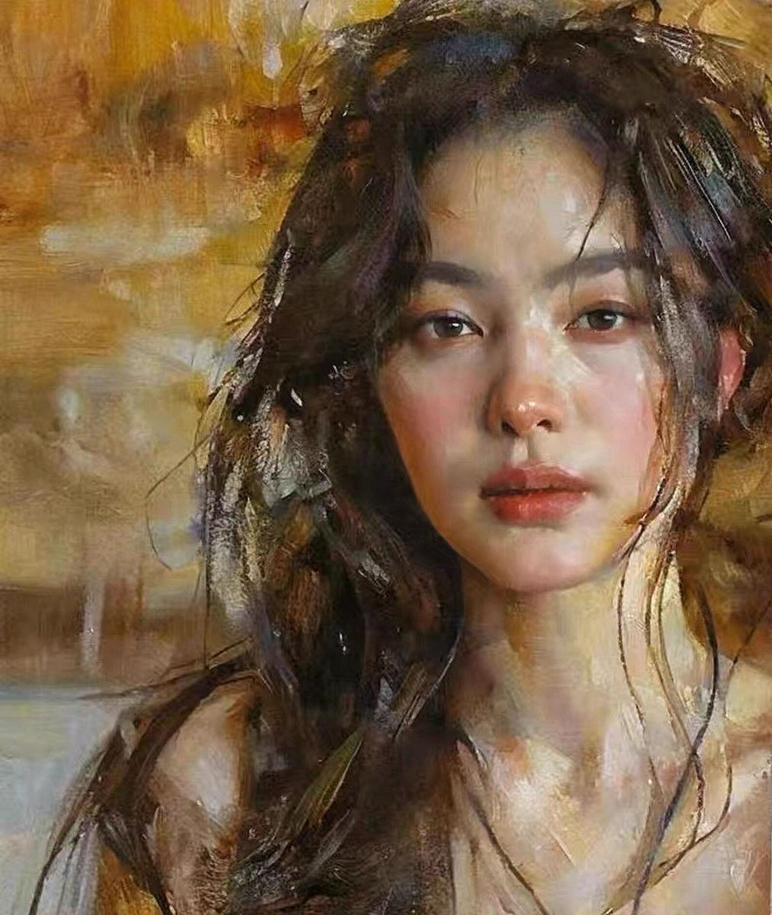 100% Handmade Custom Human Portrait Oil Painting - Etsy