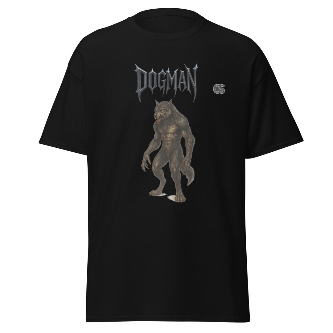 Dogman Tee Shirt - Cryptid Series Apparel - Etsy
