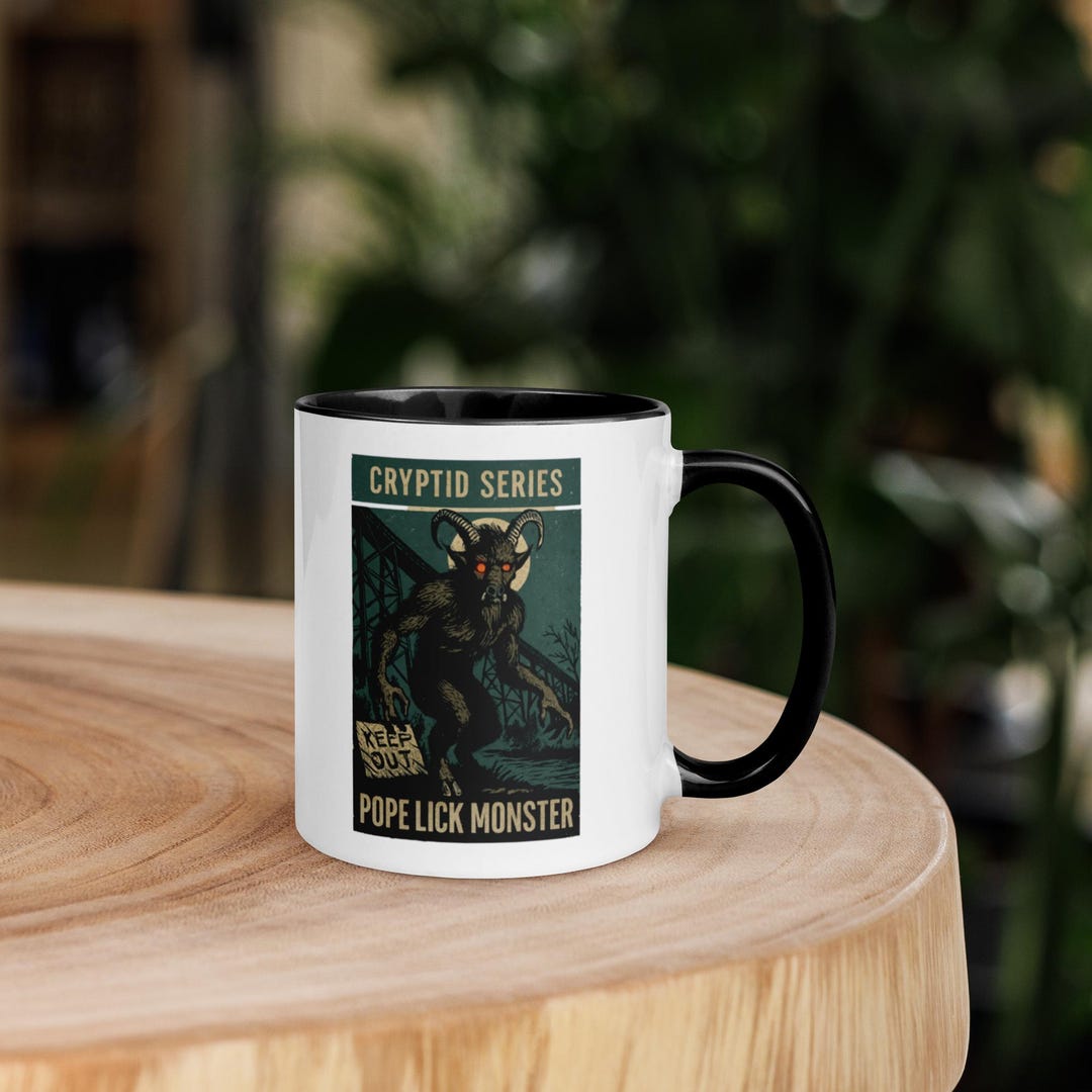 Pope Lick Monster Coffee Mug: Cryptid Series Ceramic Mug - Etsy