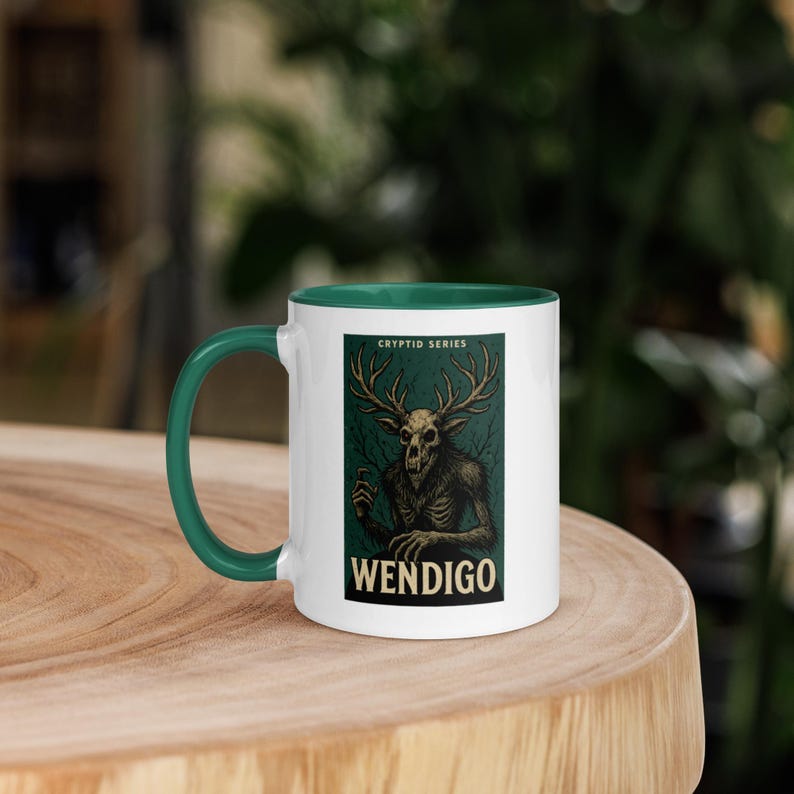 Wendigo Coffee Mug: Cryptid Series Ceramic Mug - Etsy