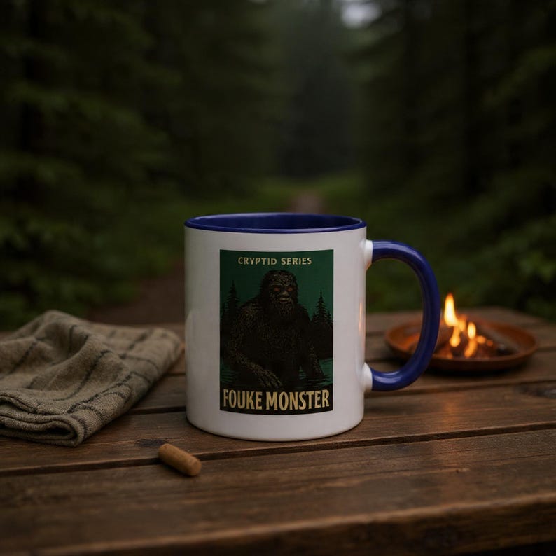 Fouke Monster Coffee Mug | Cryptid Series Ceramic Mug - Etsy
