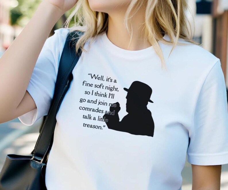 Quiet Man Irish T-shirt, Michaleen Oge Flynn, Talk a Little Treason ...