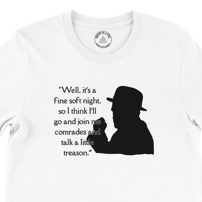 Quiet Man Irish T-shirt, Michaleen Oge Flynn, Talk a Little Treason ...