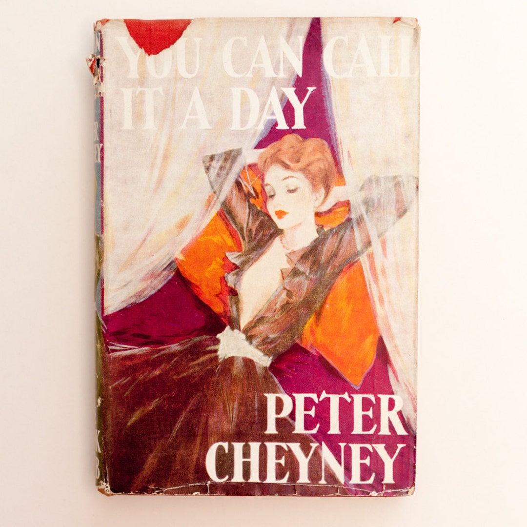 You Can Call It a Day by Peter Cheyney - Vintage Book, 1950 - Etsy UK