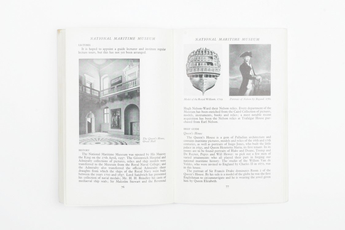 Guide to London Museums and Galleries, 1951 - Etsy