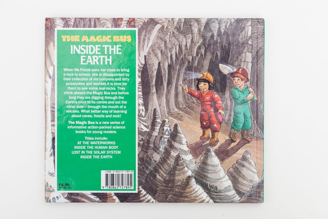 The Magic Bus: Inside the Earth by Joanna Cole, Illustrated by Bruce ...