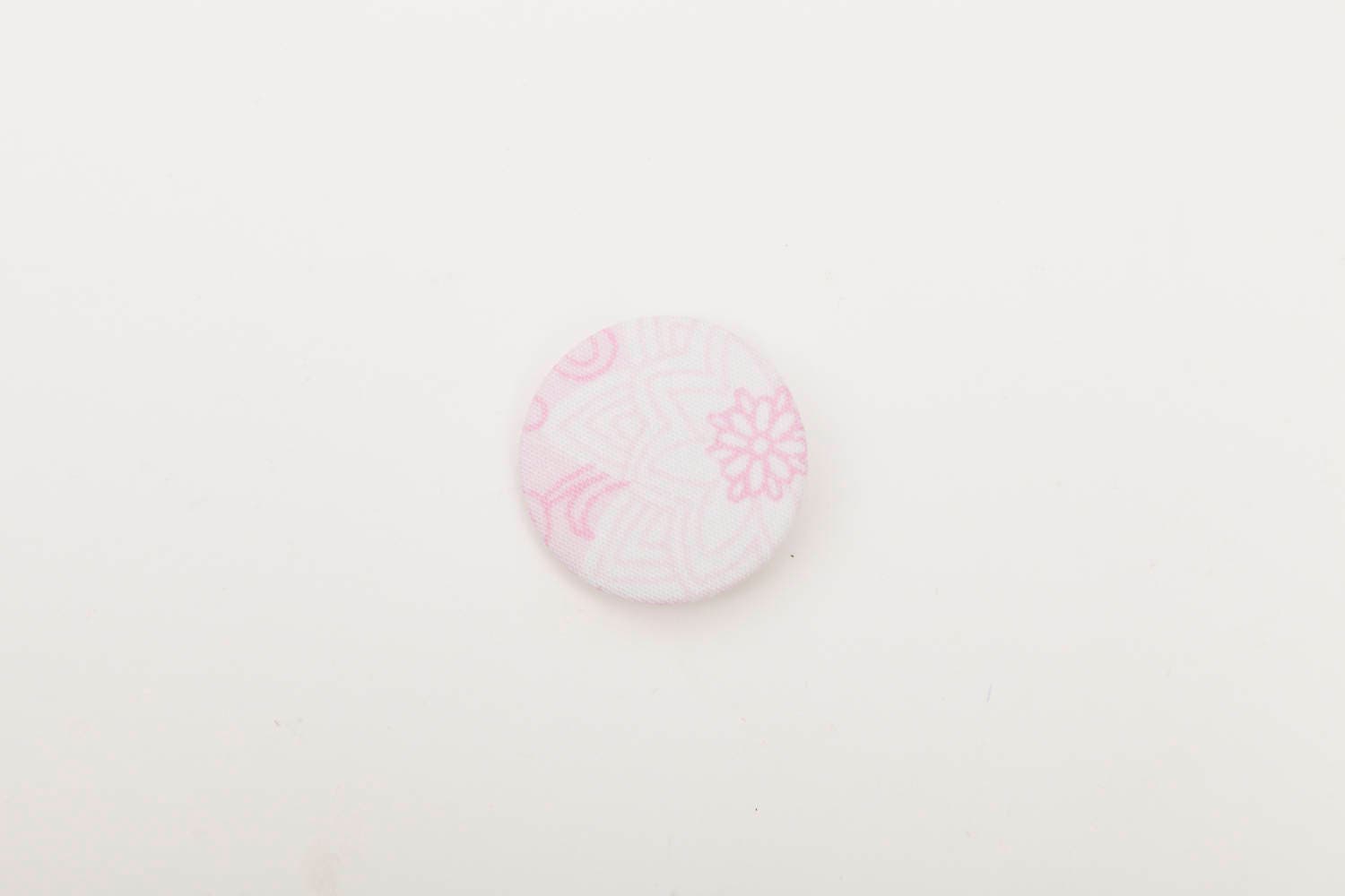 Pink Flowers A Badge / Pinback Button Made From Vintage - Etsy