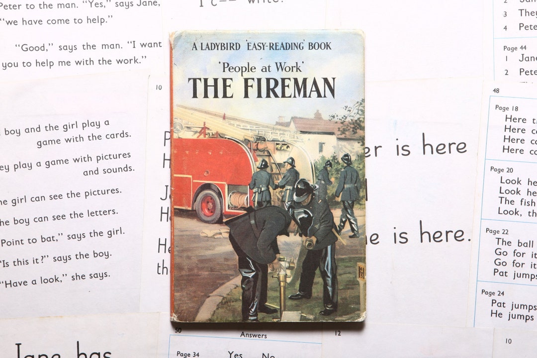 The Fireman Ladybird Book C.1960s - Etsy