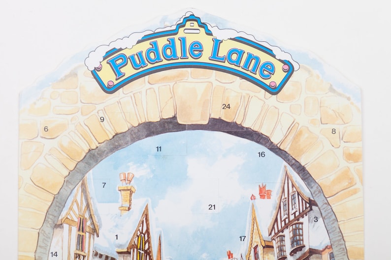 Ladybird Puddle Lane Advent Calendar, 1987 - Etsy