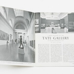 A Brief History of the Tate Gallery Booklet 1960s - Etsy UK