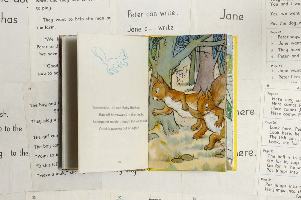 Bob Bushtail's Adventure Ladybird Book C.1984 - Etsy UK