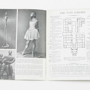 A Brief History of the Tate Gallery, Booklet 1960s - Etsy UK