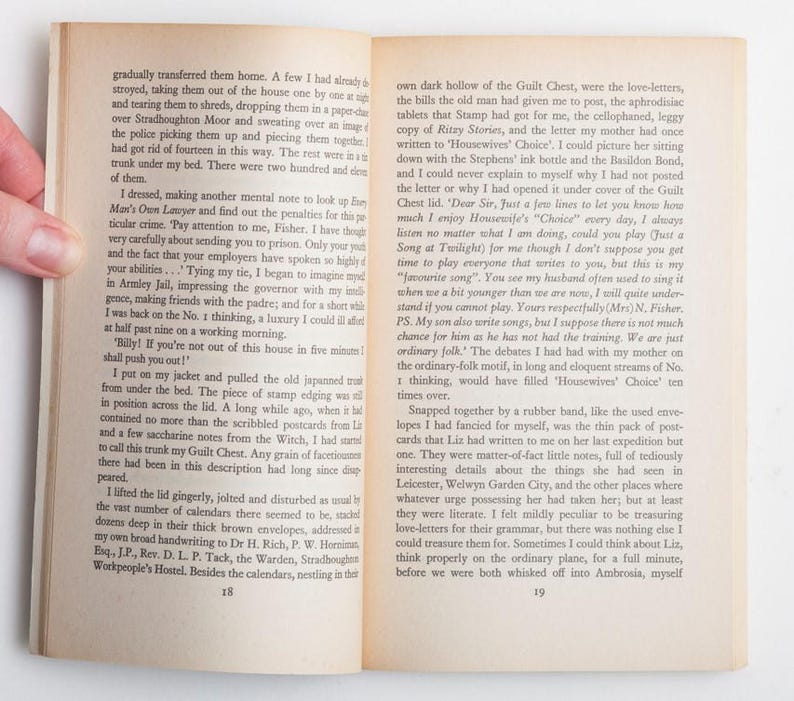 Billy Liar by Keith Waterhouse Vintage Penguin Book - Etsy
