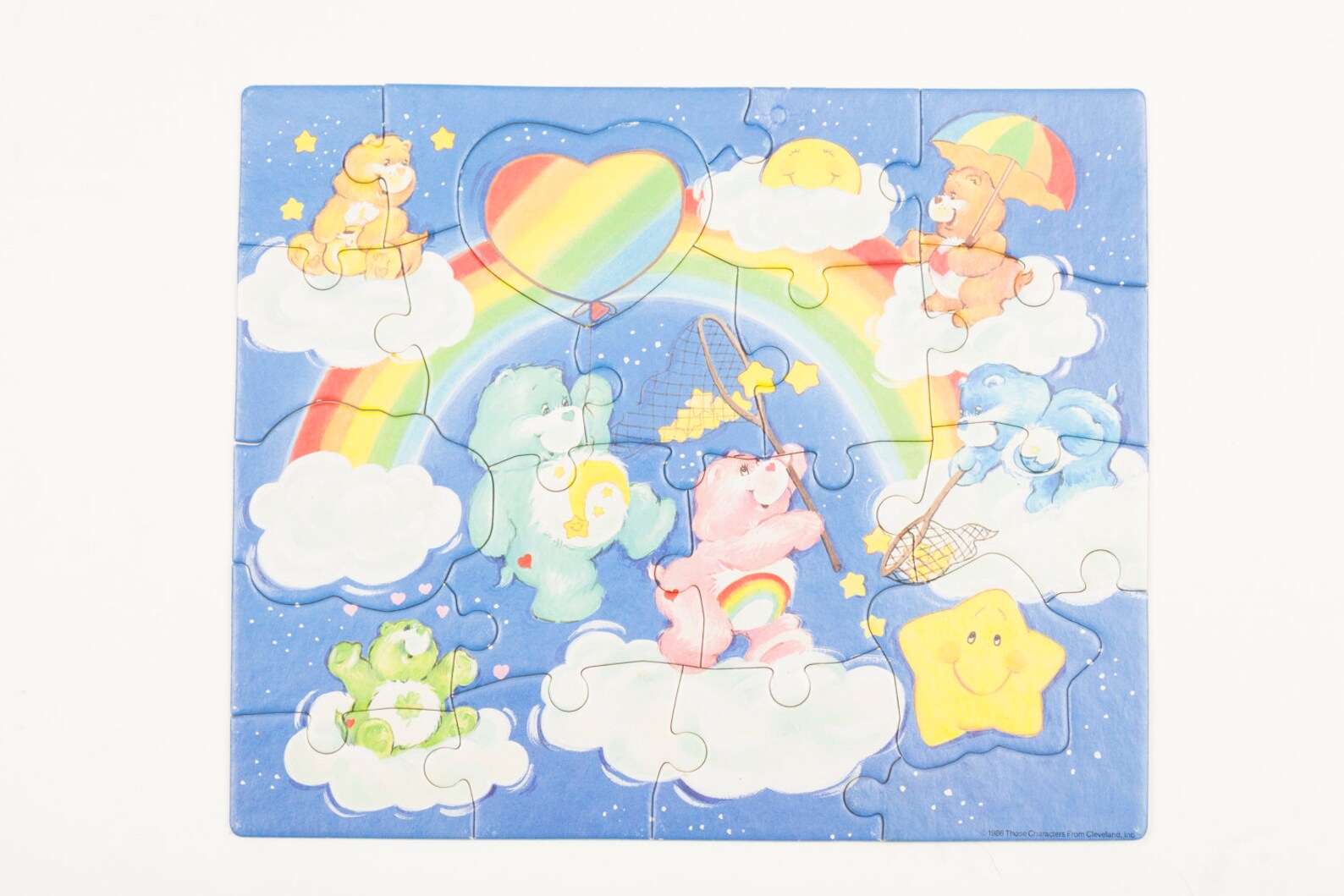Vintage Care Bears Jigsaw, 1986 - Etsy