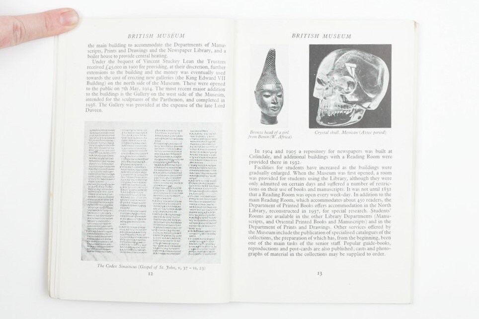 Guide to London Museums and Galleries, 1951 - Etsy