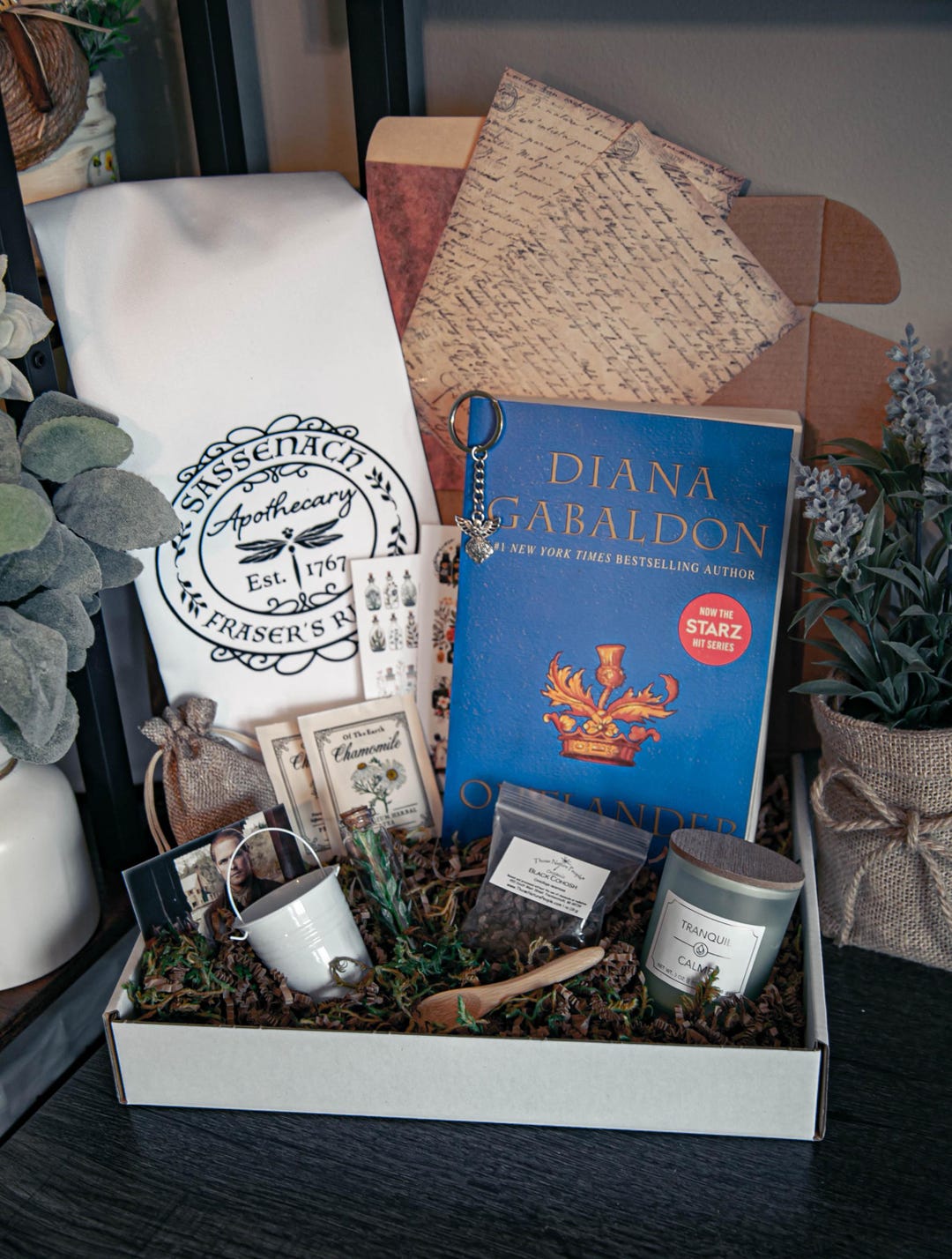 The Sassenach Outlander Book Gift Box - Etsy