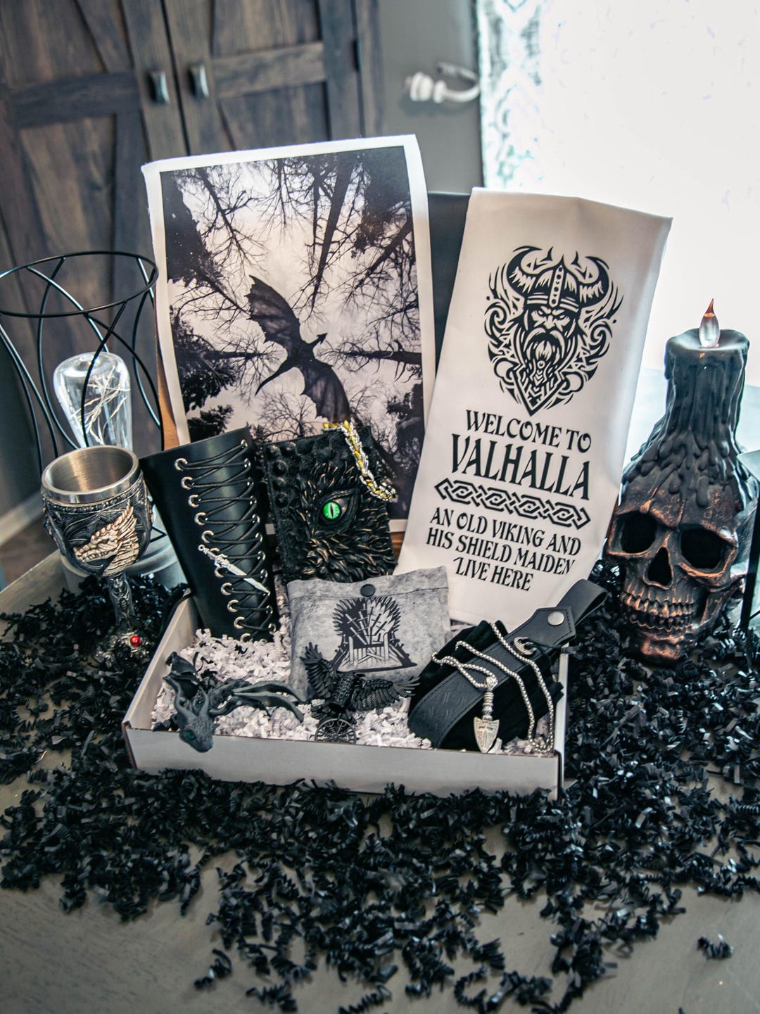 Welcome to Valhalla Epic Viking Gift Box - Etsy