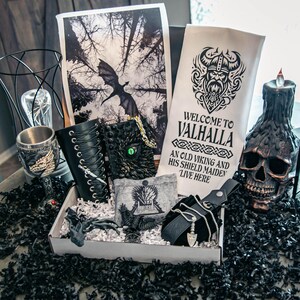 Welcome to Valhalla Epic Viking Gift Box - Etsy