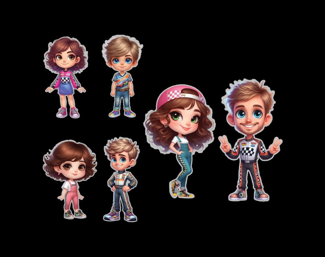 Racing – Large Magnetic Character Set | Whimsical Montessori STEM Play ...