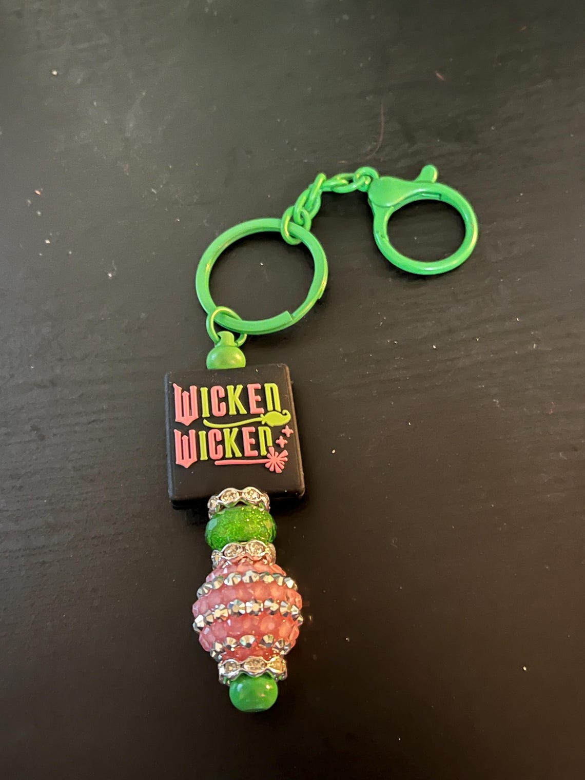 Wicked Inspired Beaded Keychains - Etsy
