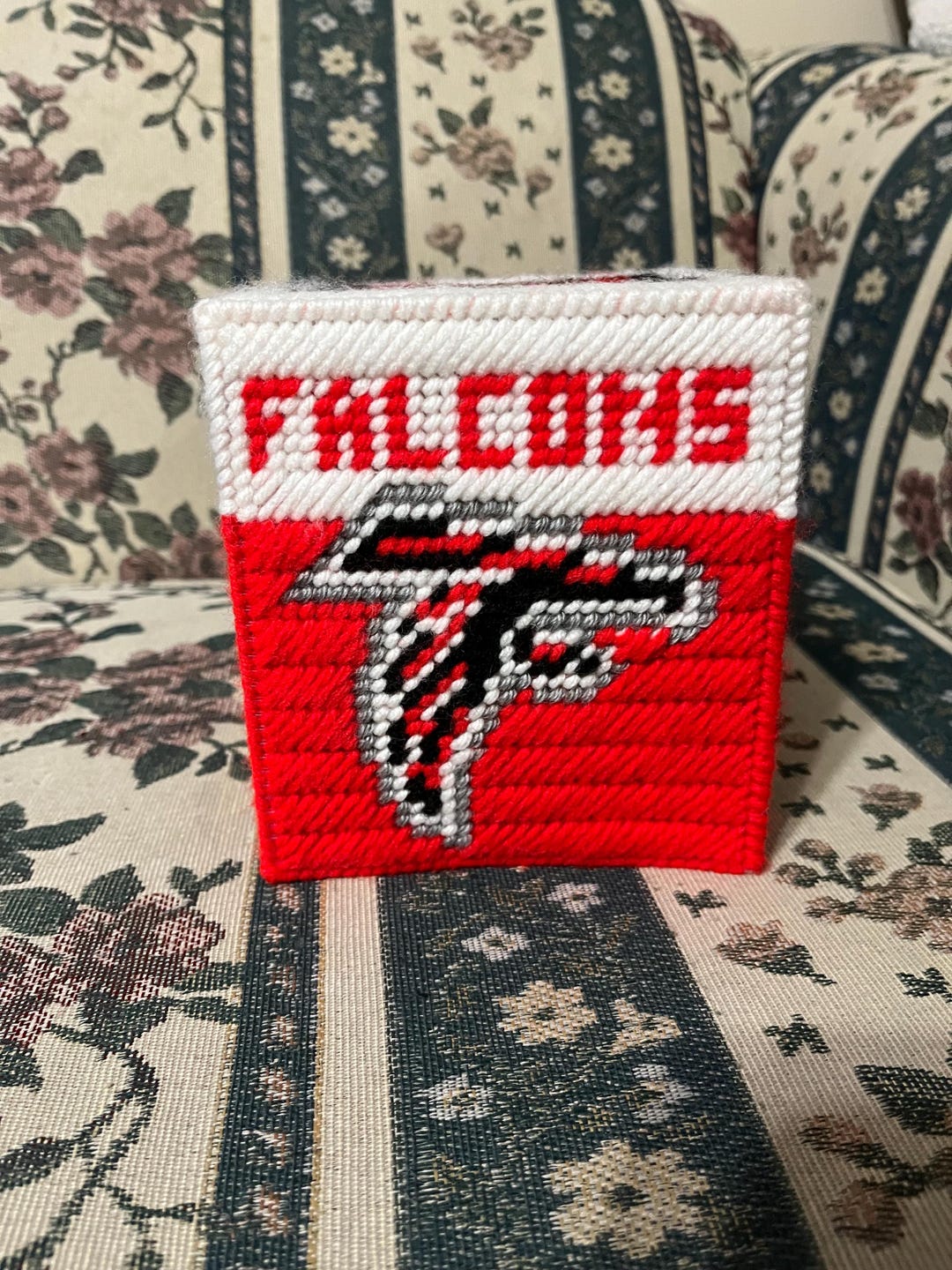 Atlanta Falcons Tissue Box Cover - Etsy