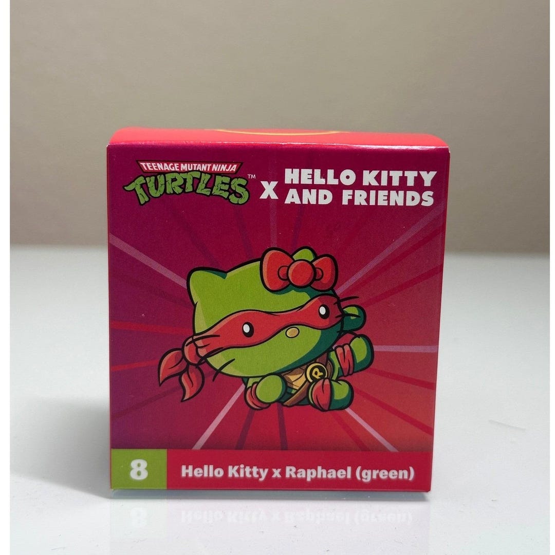 Mcdonald's TMNT X Hello Kitty & Friends Toy #8 - Hello Kitty X Raphael ...