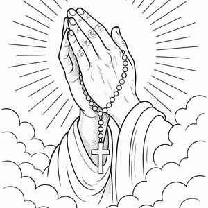 Christian Coloring Pages: Bible Verse Printable Sheets (PDF Download ...