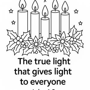 Christian Christmas Coloring Pages for Kids | 10 Printable Sheets ...
