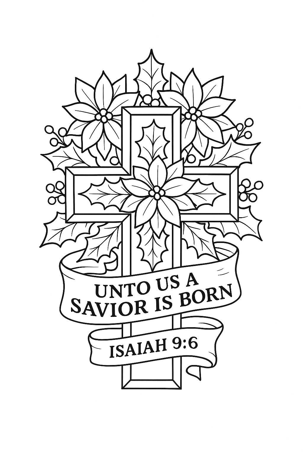 Christian Christmas Coloring Pages for Kids | 10 Printable Sheets ...