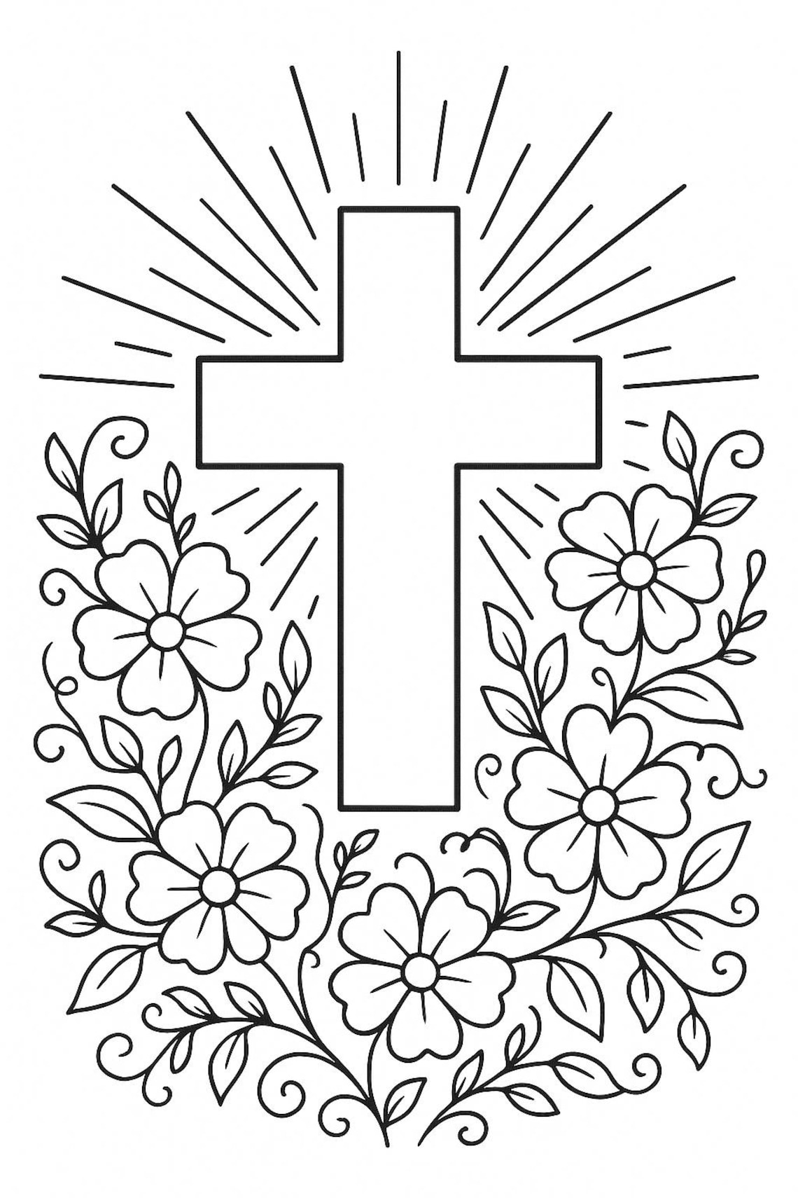 Christian Coloring Pages: Bible Verse Printable Sheets (PDF Download ...