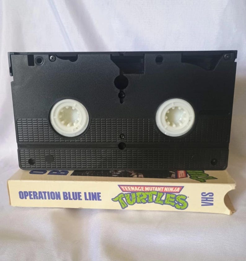 Rare TMNT VHS Tape: Operation Blue Line 1990 Promo - Etsy