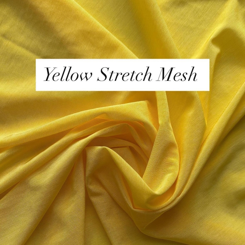 Yellow Mesh - Etsy