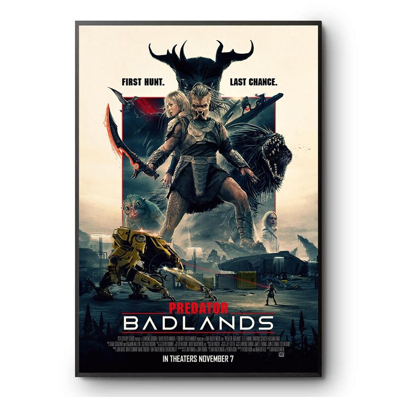 Badlands Predator Poster - Etsy