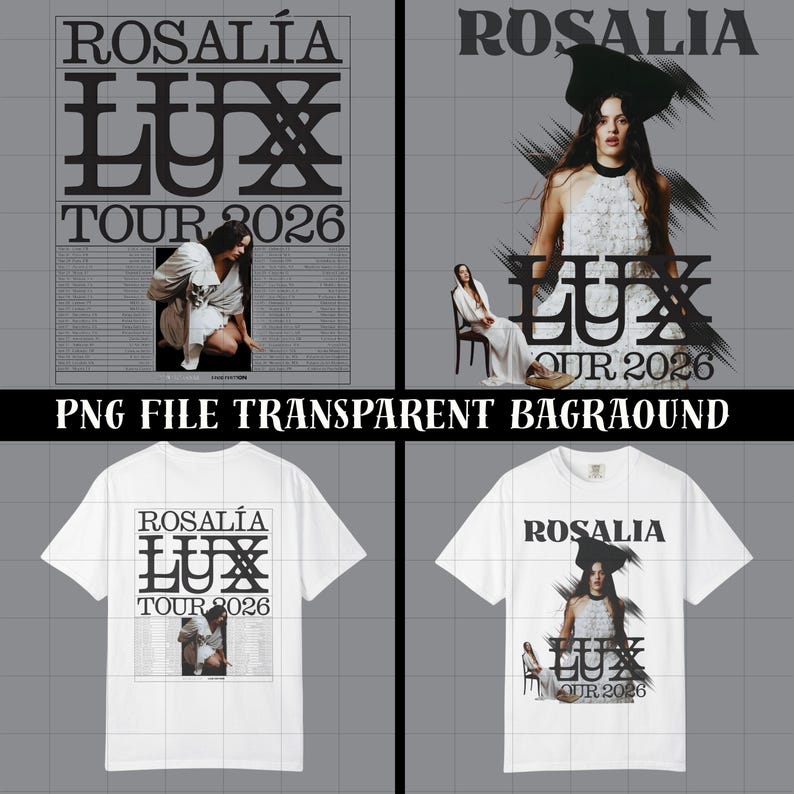 Rosalía LUX TOUR 2026, nouveauté 2026, art mural pop latino-américain ...