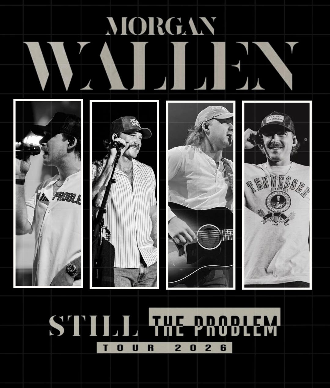 Morgan Wallen Still the Problem Tour 2026 PNG (digital File) - Etsy