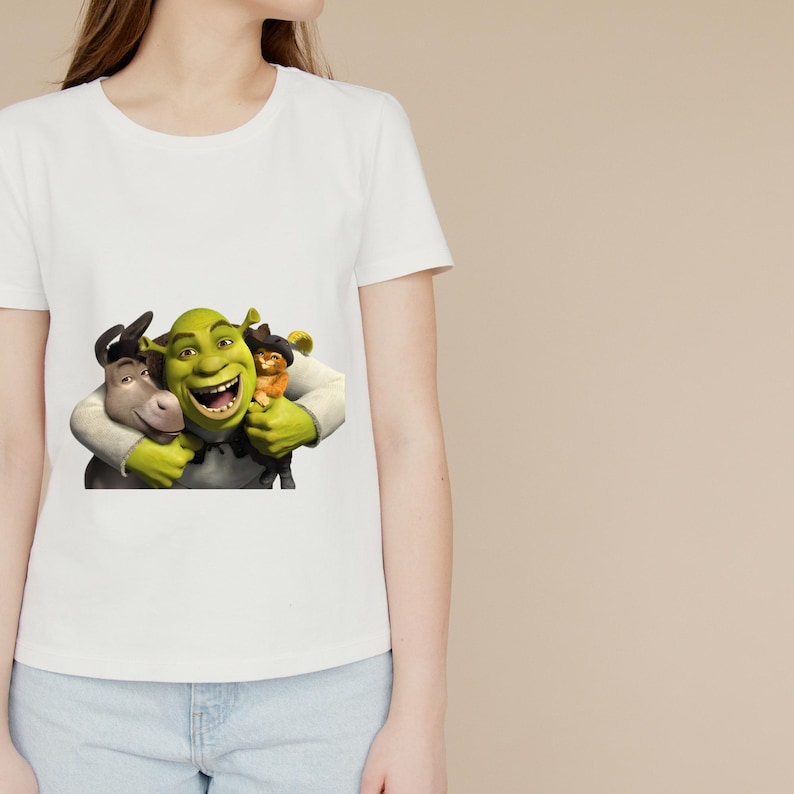 Shrek Clipart, Shrek PNG Bundle, Digital Files for Shrek Birthday With ...