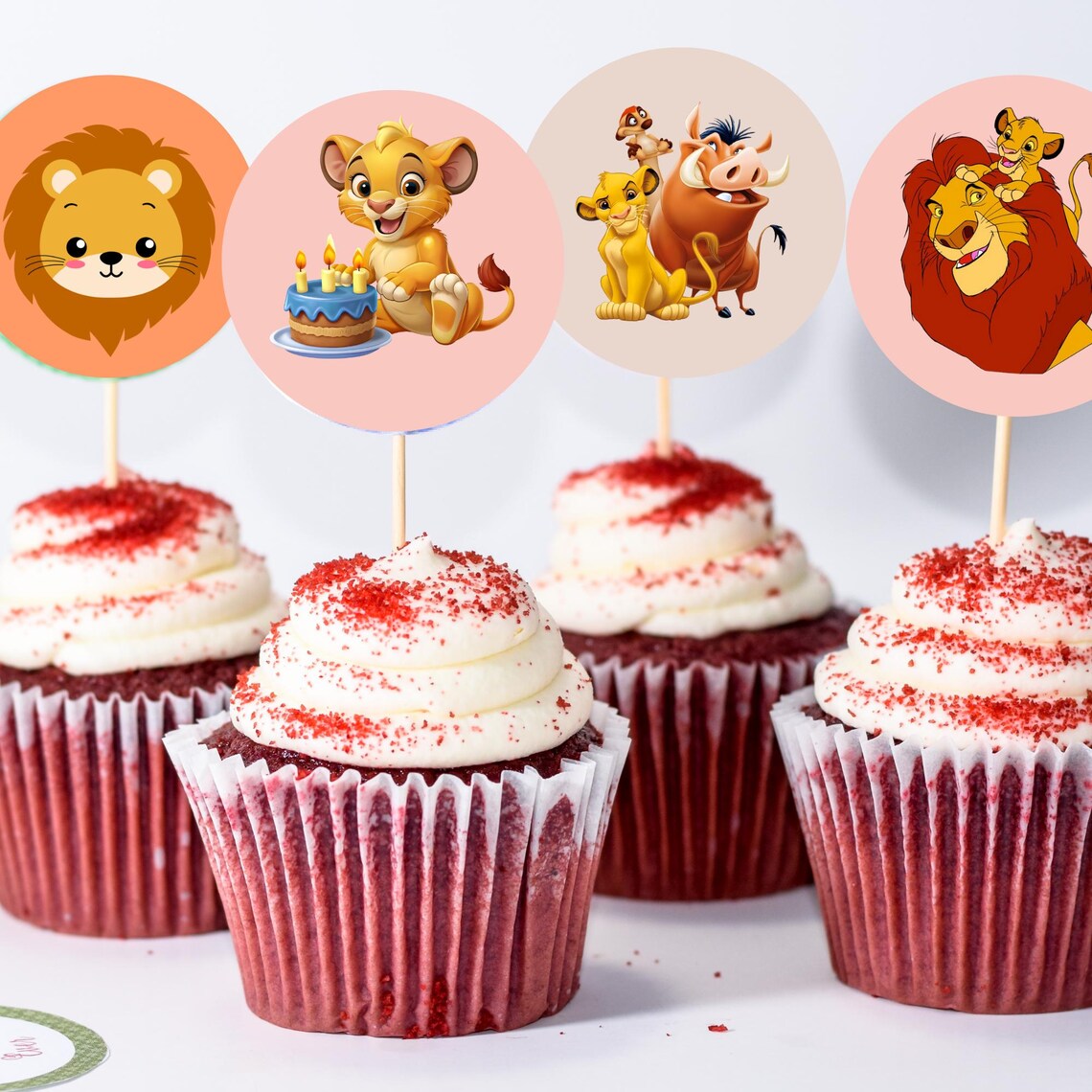 Lion King Clipart Bundle: Simba, Pumbaa & More (PNG Digital Download ...