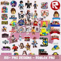 Roblox Gamer PNG, Pixel Art Clipart (digital Download),transparent ...