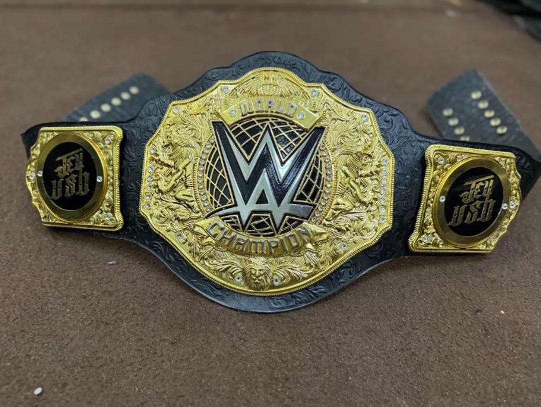 Custom World Heavyweight Jey USO Championship Belt | JEY USO Replica ...