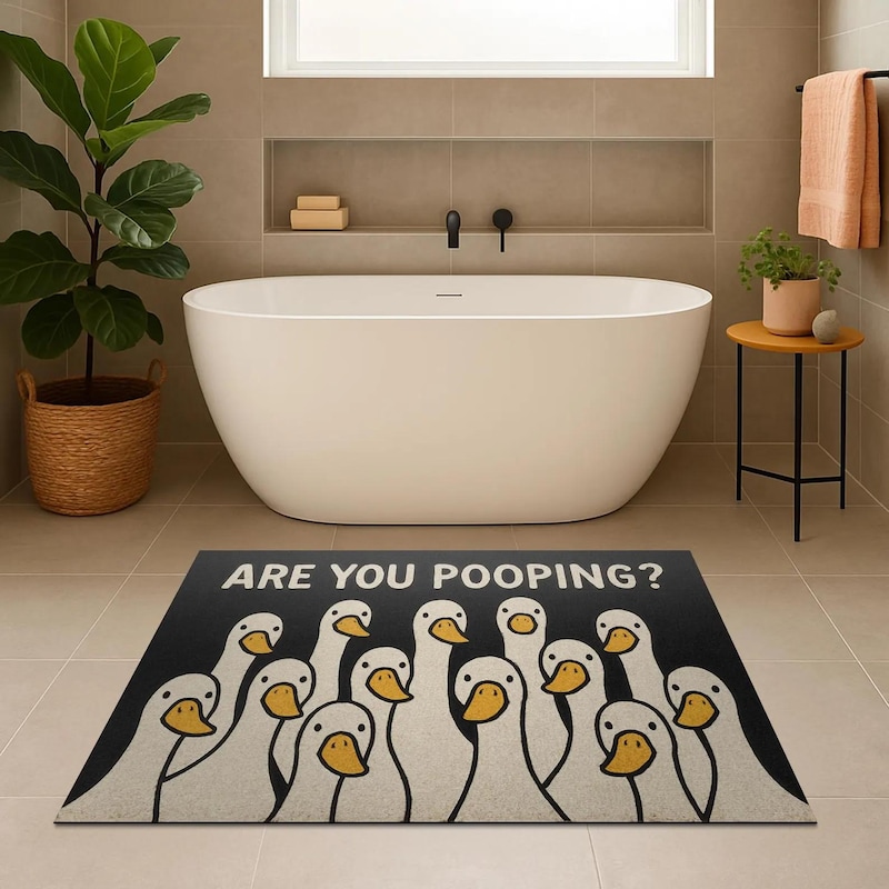 Powder Room Rug - Etsy