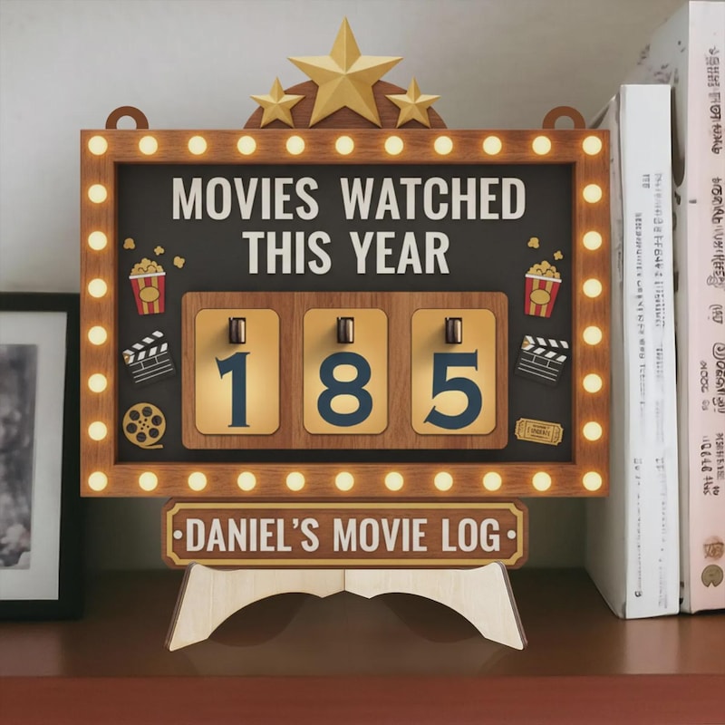 Movie Count Board - Etsy UK