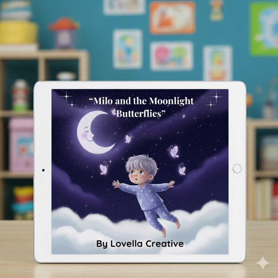 Milo and the Moonlight Butterflies | Bedtime Storybook for Kids ...