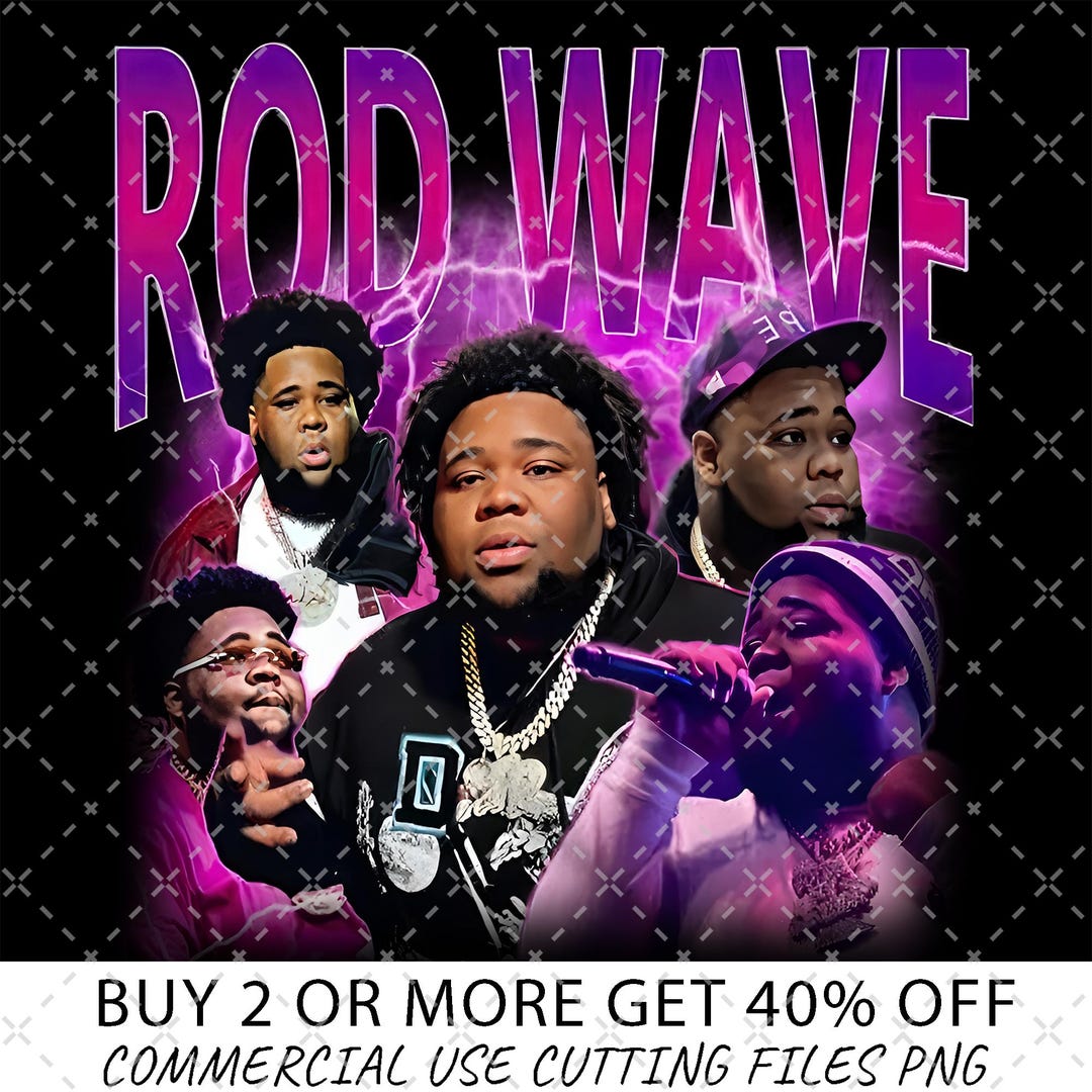 Rod Wave Nostalgia Png File, 90s Rap Music, Rapper Rod Wave Tour Design ...